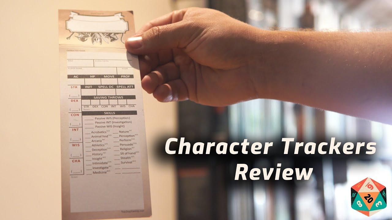 Stat Tracker's Character Trackers Review - YouTube