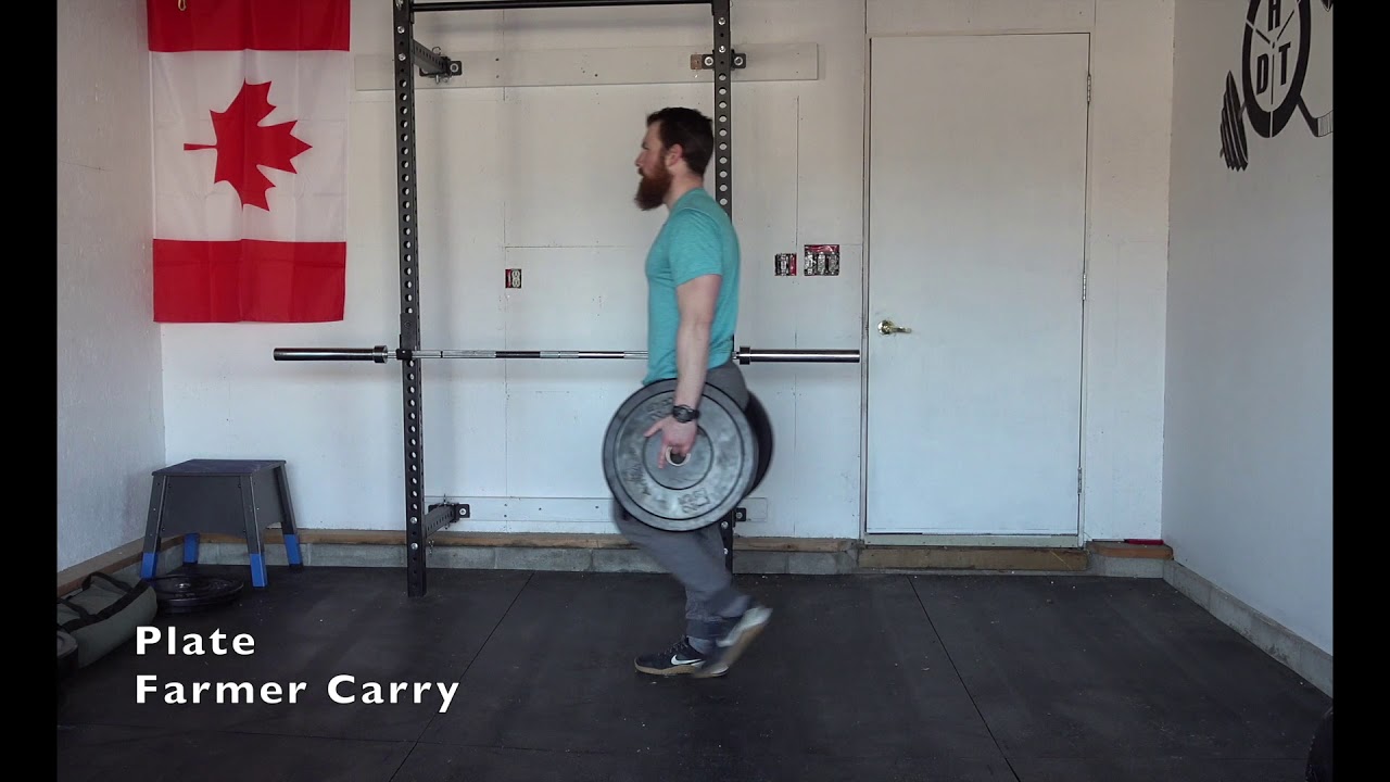 Plate Farmer Carry - YouTube