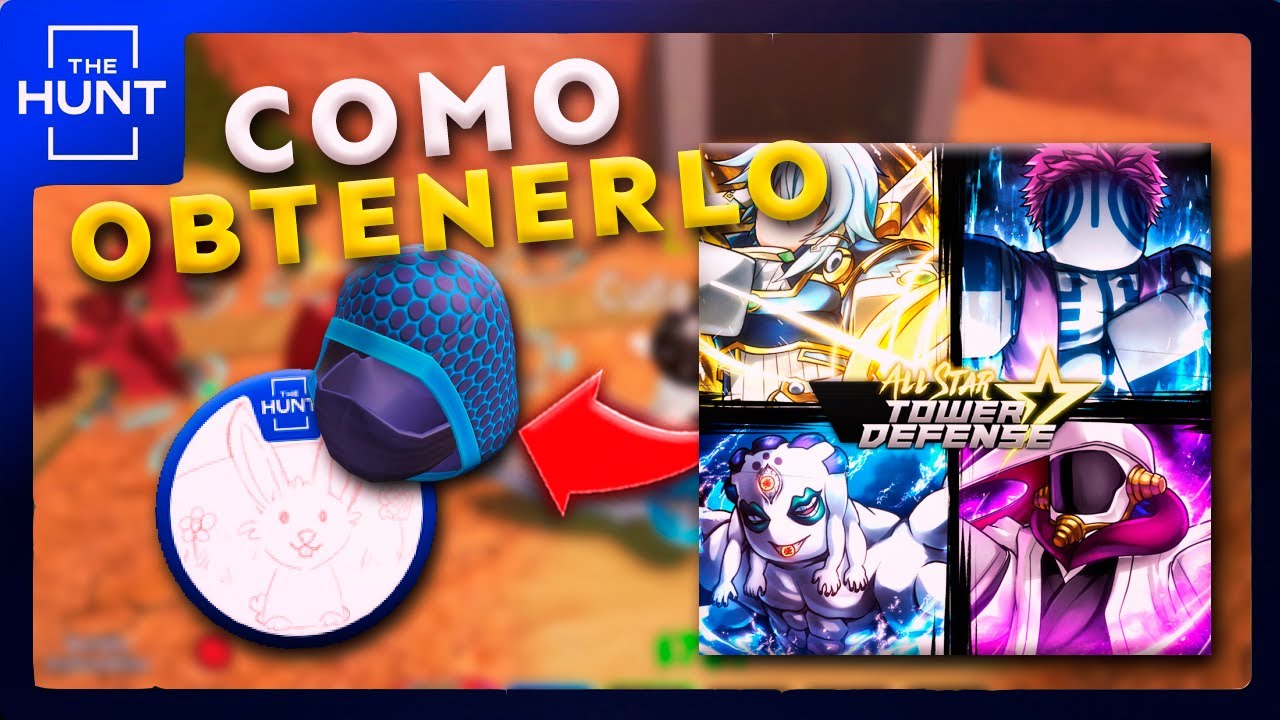 🌟 CONSIGUE EL EMBLEMA DEL THE HUNT *GRATIS* EN ALL STAR TOWER DEFENSE ...