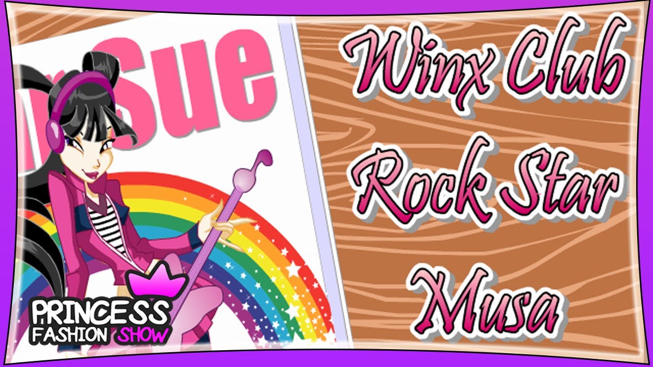 Winx Club Musa Rock Star - Dress Up Game for Kids - YouTube
