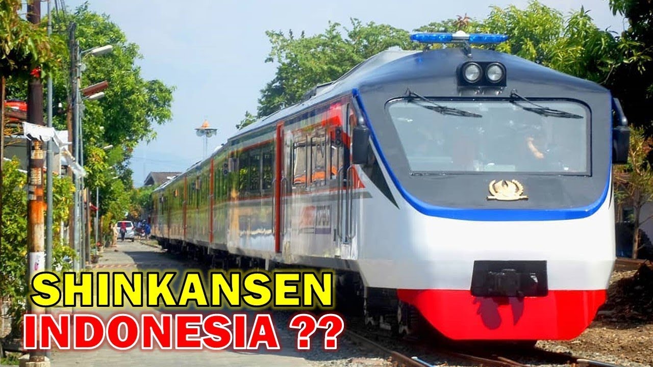 KERETA SHINKANSEN INDONESIA ?? Uji Coba Kereta Api Terbaru KERETA ...