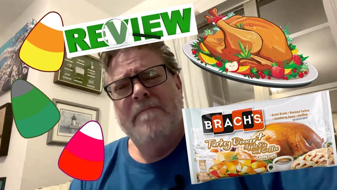 Brach's Turkey Dinner Candy Corn Bed Head Review - YouTube