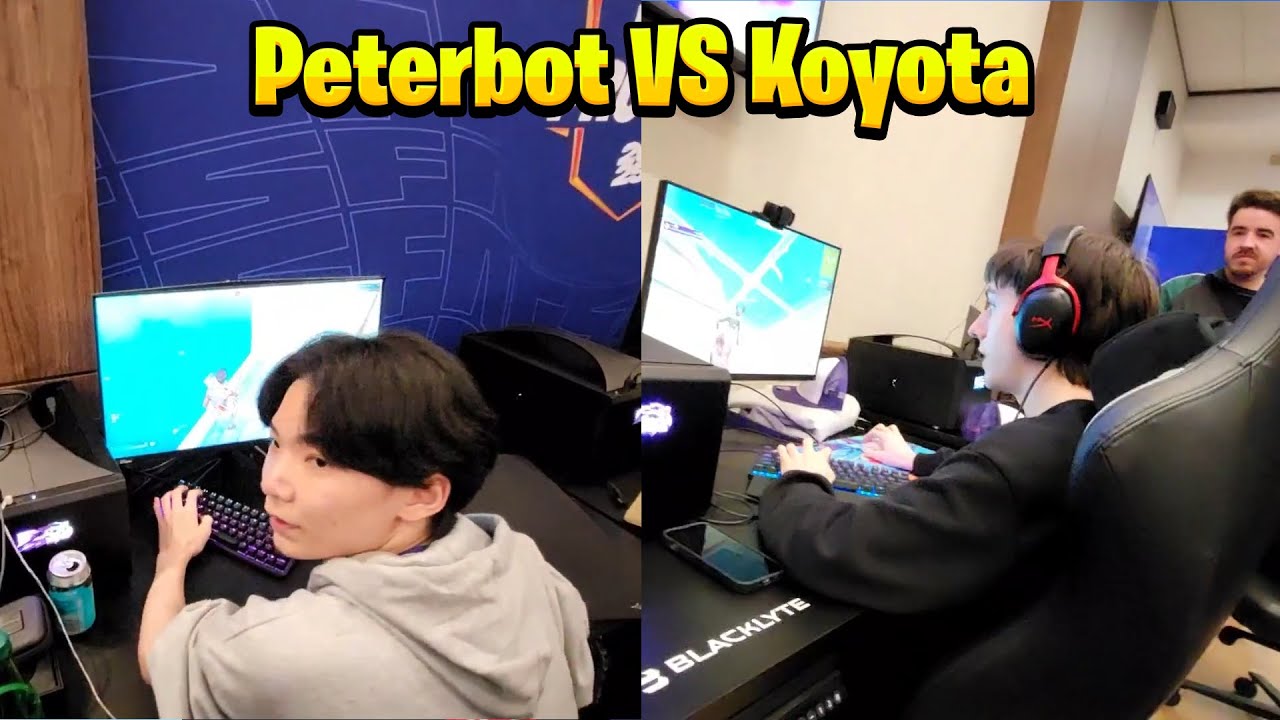 Peterbot VS Koyota Handcam Duel, Fastest Hands in Fortnite? - YouTube