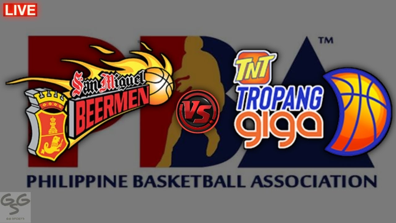 San Miguel Beermen Vs Talk n Text Tropang Giga PBA live Play by Play ...