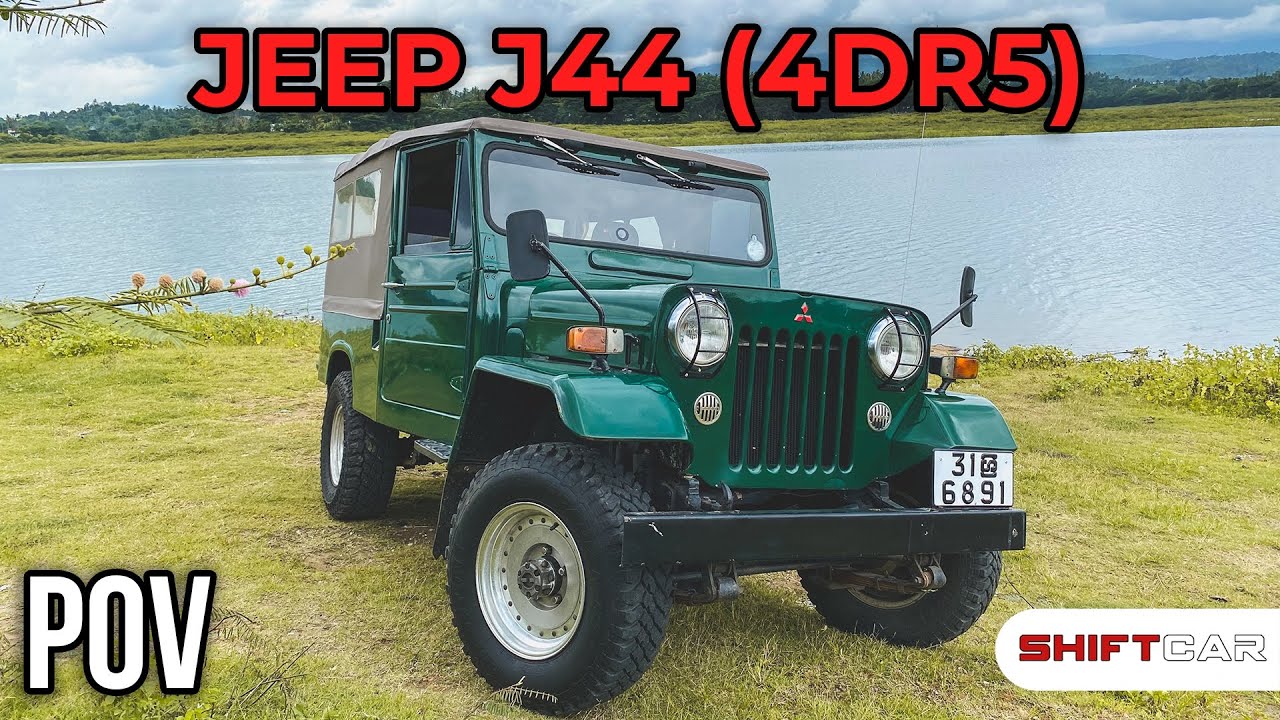 Mitsubishi Jeep J44 (4DR5) LWB POV DRIVE | GoPro 9 [4K] - YouTube