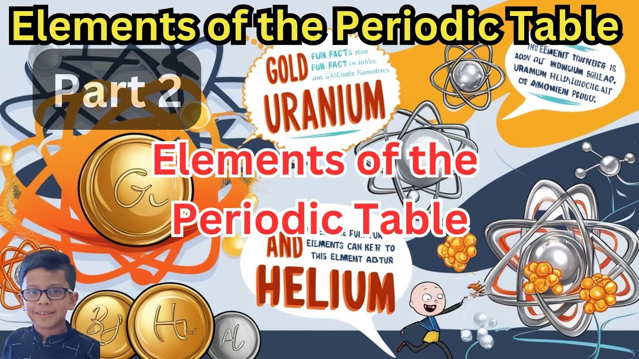 Elements of the Periodic Table part 2| The fun facts about elements ...