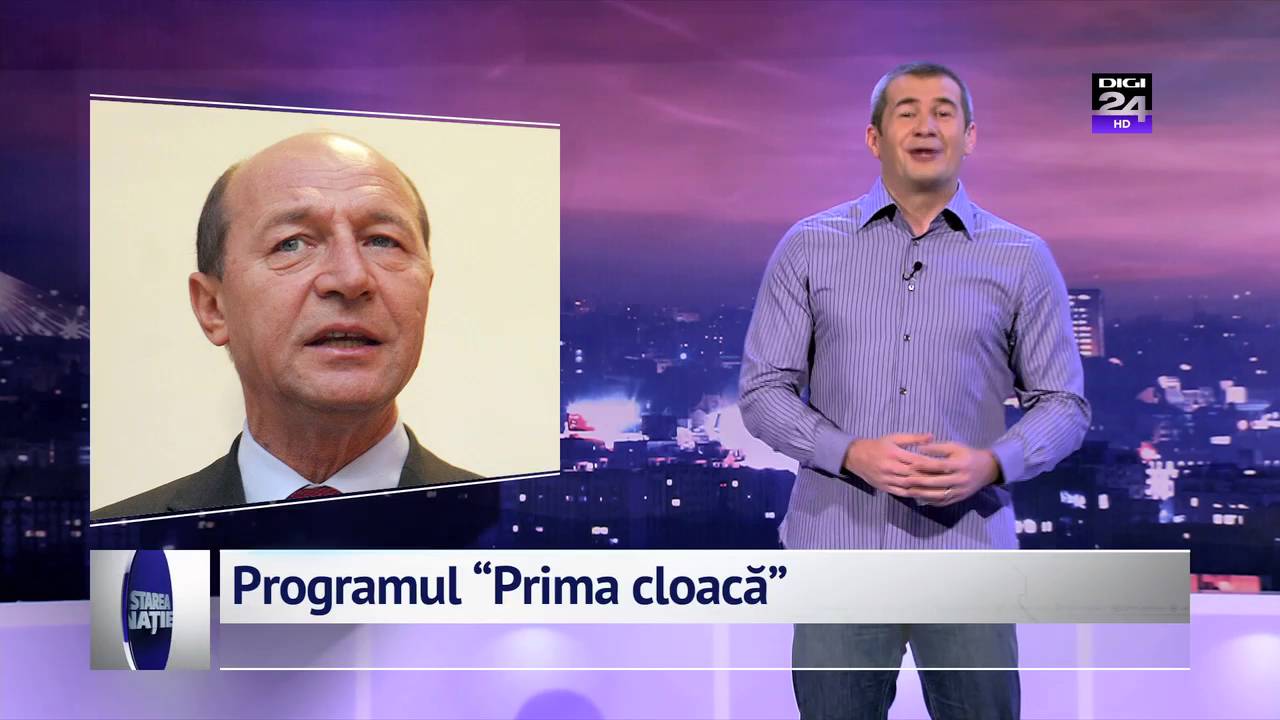 Programul “Prima cloacă” - YouTube