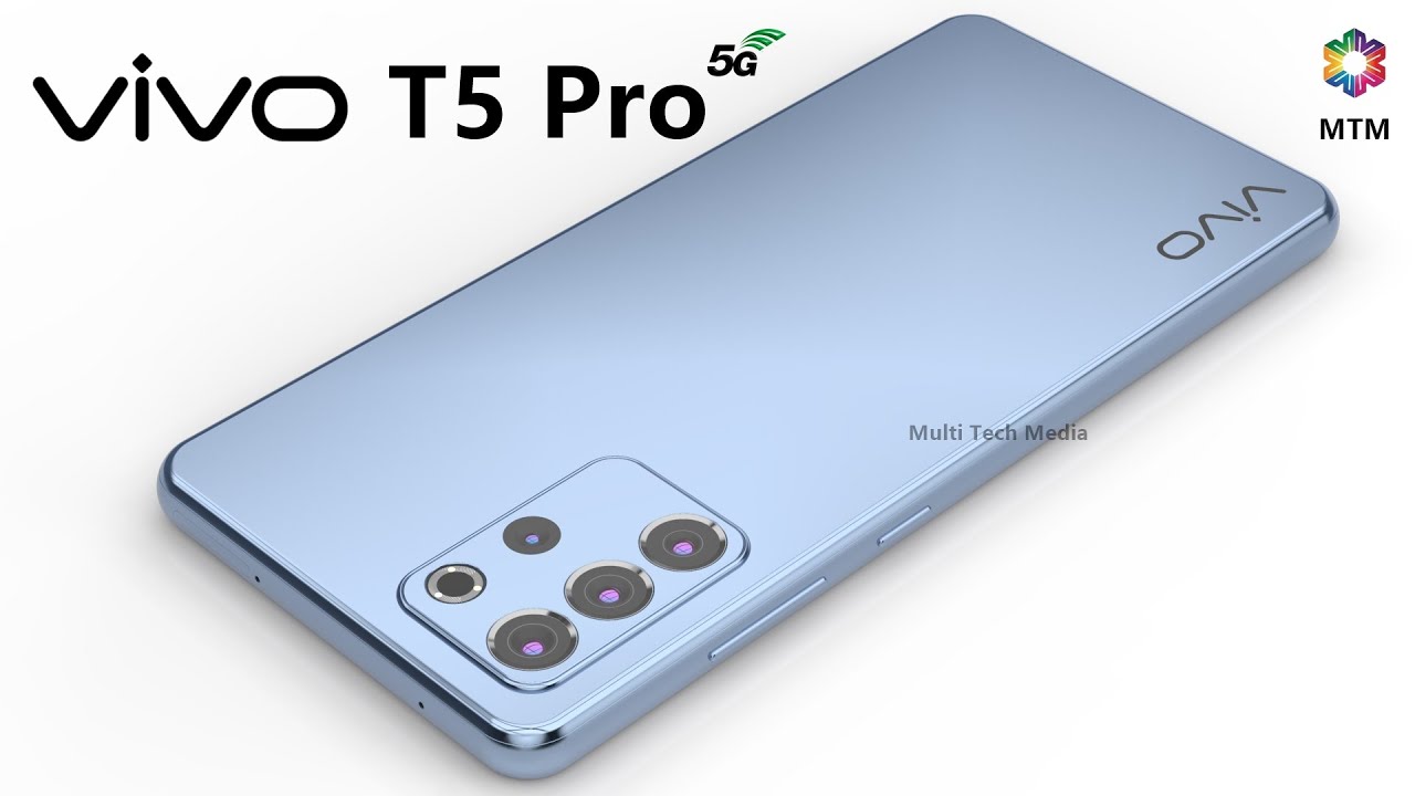 Vivo T5 Pro 108MP Camera, 16GB RAM, 6000mAH Battery, Trailer, First Look, Price, Release Date ...