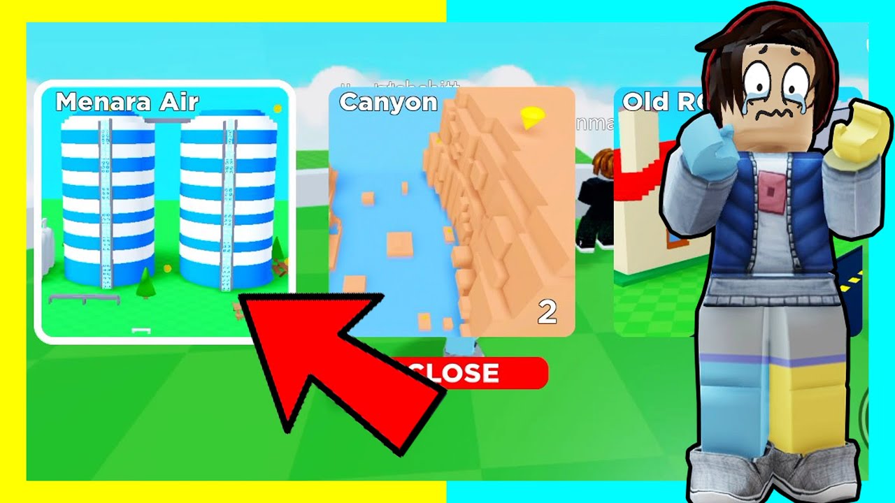 MoozV main lantai adalah lava Maps MENARA AIR ROBLOX - YouTube