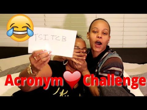 The Acronym Challenge - YouTube