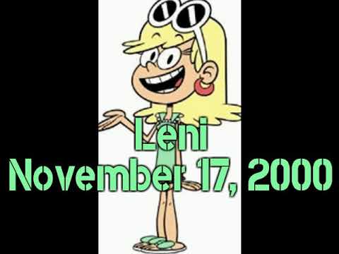 The Loud House Birthdays - YouTube