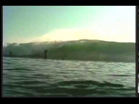 Surfing Blacks hollow barrels & huge clean Sunset Cliffs - YouTube