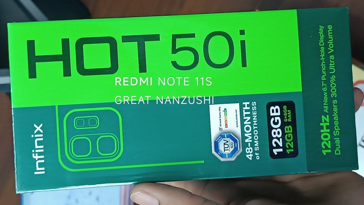 Infinix Hot 50i 128+6GB @15k - YouTube