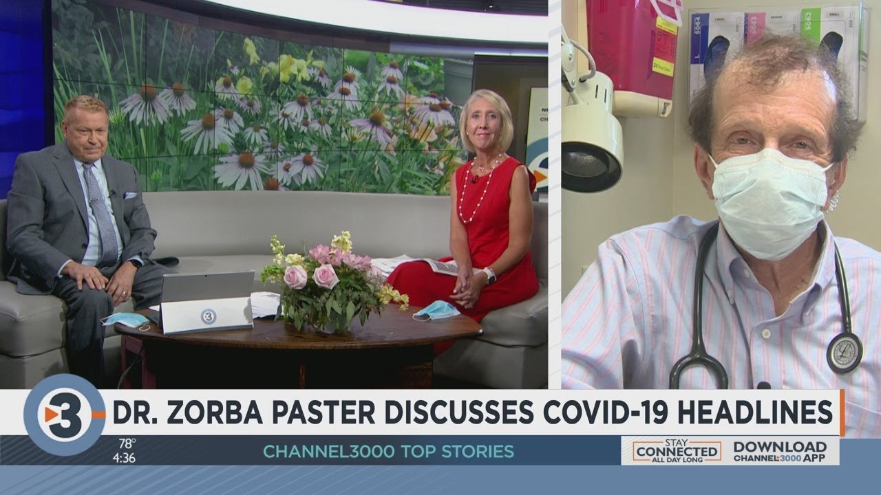 Dr. Zorba Paster discusses COVID-19 headlines - YouTube