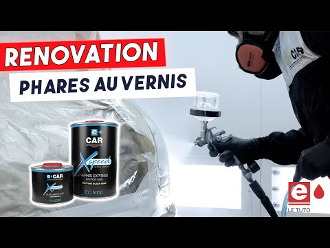 Tuto : Rénover ses phares avec le vernis ECAR XSPEED EC5000