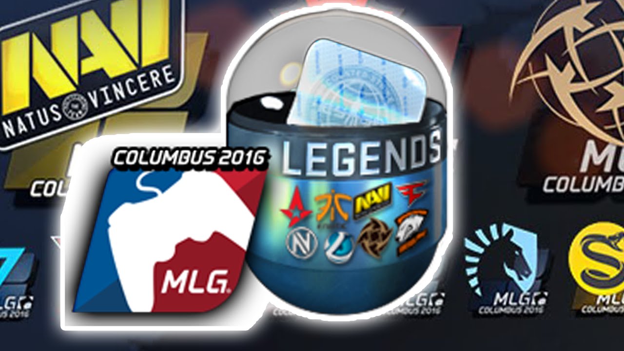 CS:GO - MLG Columbus 2016 - Sticker Capsule Opening! - YouTube