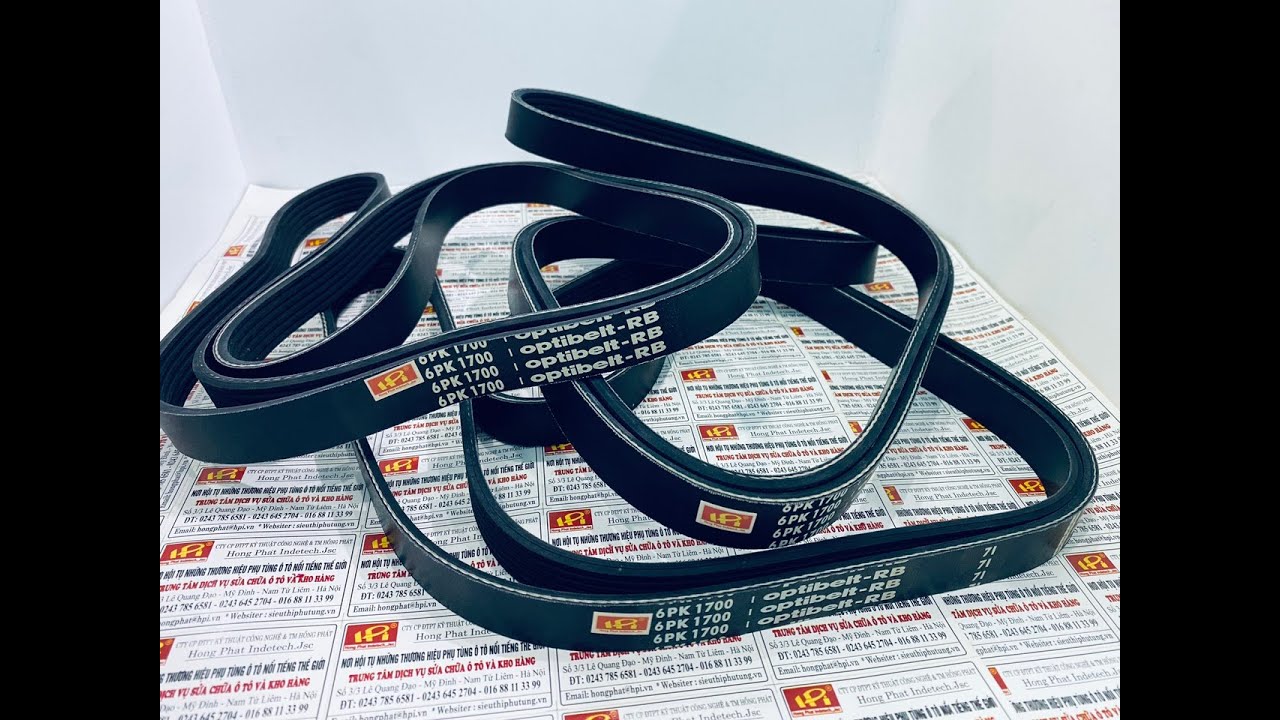 Dây curoa tổng Mercedes GLC200, A0009933900 - YouTube