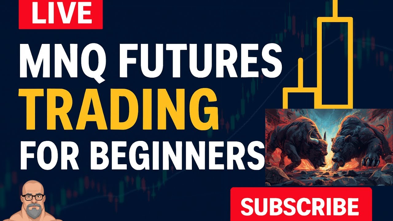 Live MNQ Futures Trading for Beginners | Real-Time Price Action ...