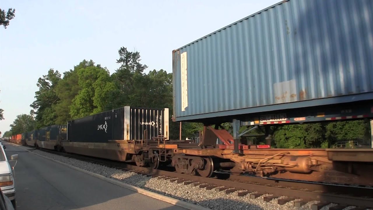 CSX Intermodal Q034 19 Ashland, VA 5 20 14 - YouTube
