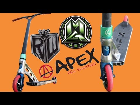 MGP & APEX CUSTOM SCOOTER BUILD!!! - YouTube