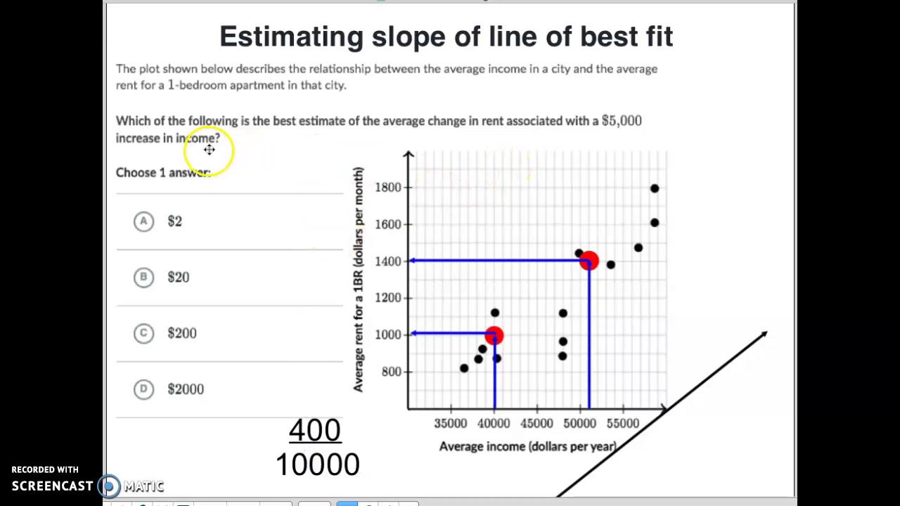 Estimating Slope Of Line Of Best Fit YouTube estimating-slope-of-line-of-best-fit-youtube