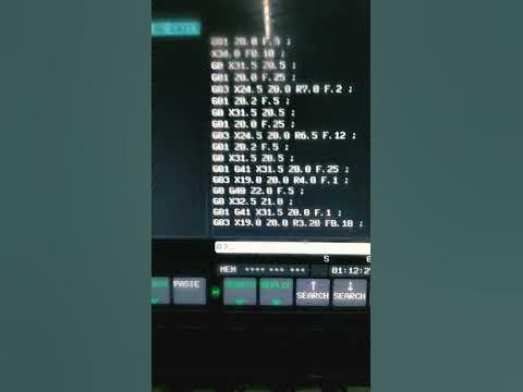 G74 face grooving 😊 - YouTube