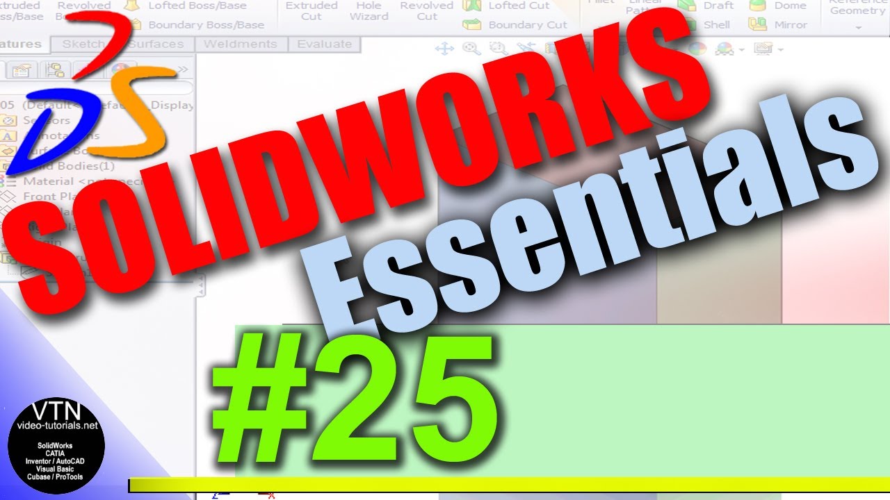 25 SOLIDWORKS Essentials ( Offset Entities) - YouTube
