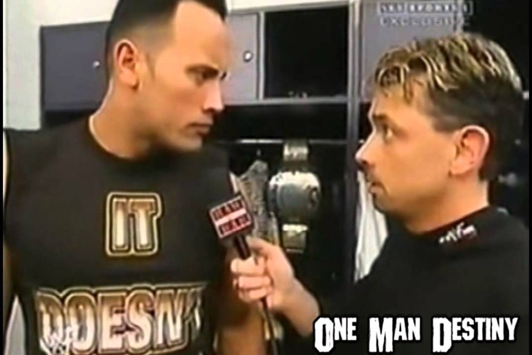 WWF Raw(2/26/2001)The Rock Interview - YouTube