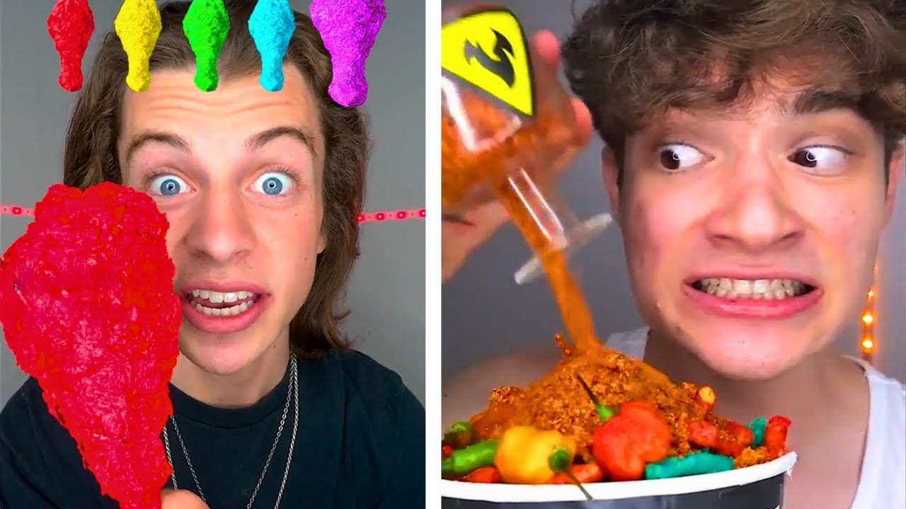 Luke Did That vs Spizee 🌶️ Giant Spicy Foods🔥 *2 HOURS** (Shorts ...