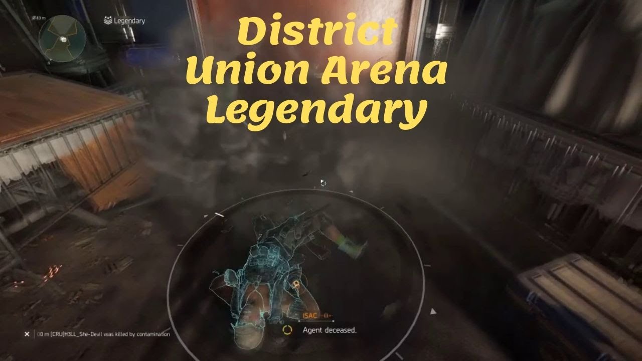 Let's see in how many tries we can do the District Union Arena ...