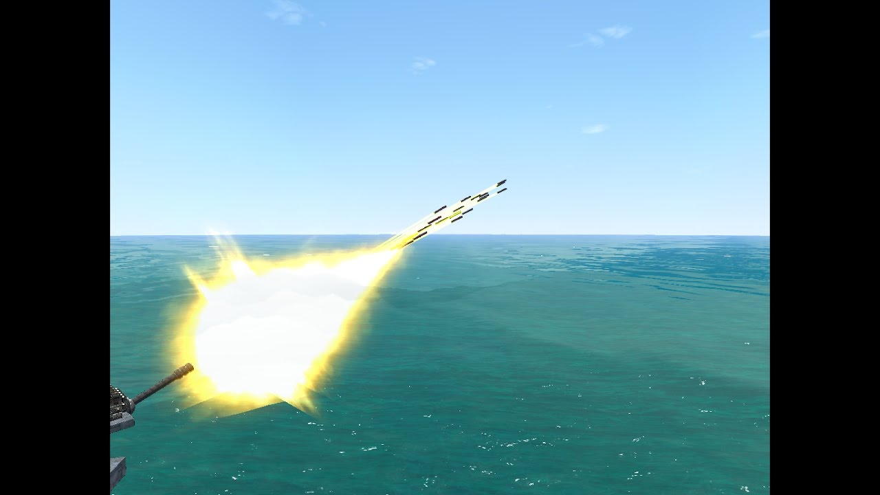 From The Depths: Impractical Weapons Part Two| 500mm Minigun - YouTube