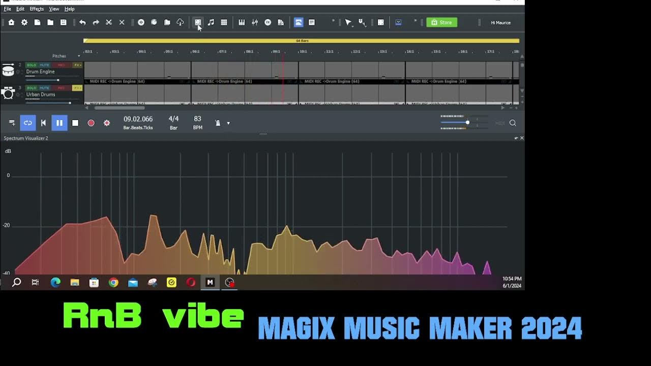 Magix Music Maker 2024: RnB Vibe - YouTube