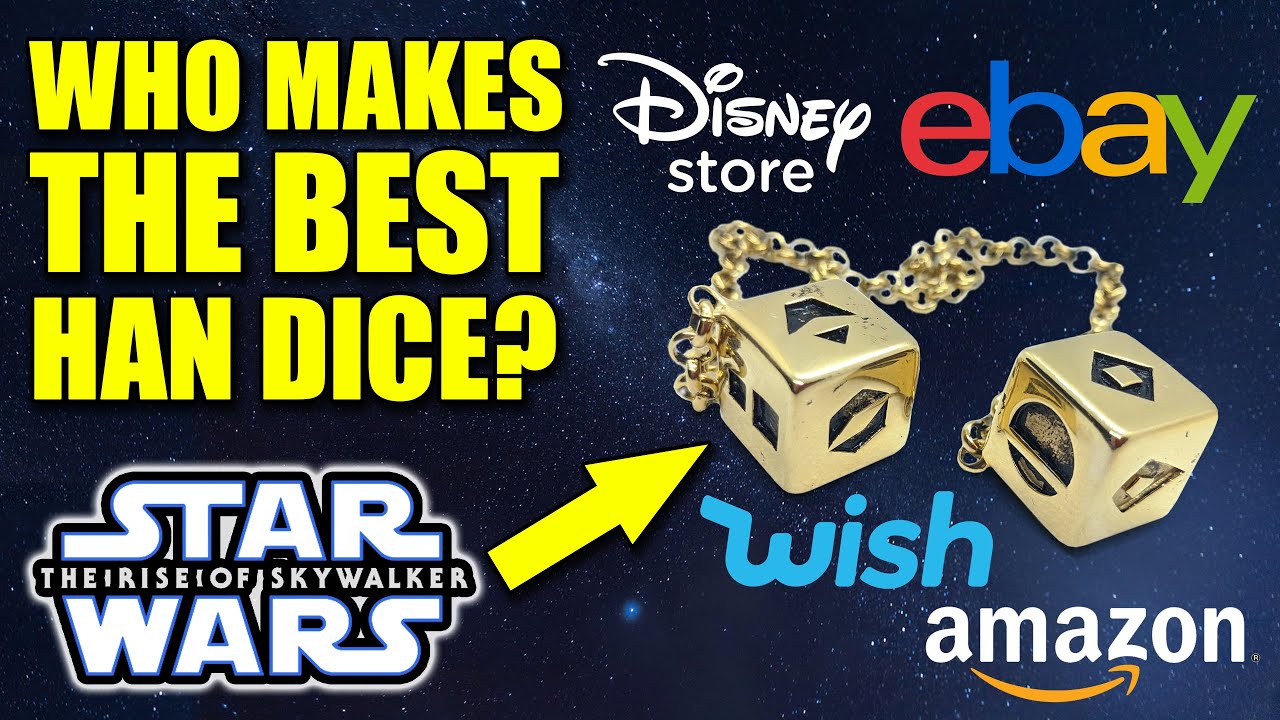 Who Makes The Best Han Solo 'Lucky' Dice? (Prop Review, Don't Buy Bad ...