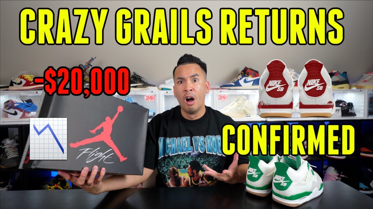 CRAZY GRAIL RETURNING !!! SNEAKER COLLECTORS ARE COOKED WILL THESE TANK ...