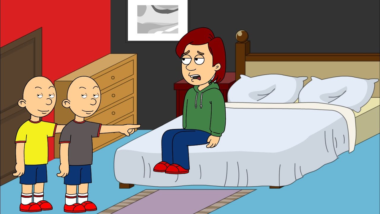 Bald Caillou and Classic Caillou changes Boris Voice to Paul/Grounded ...