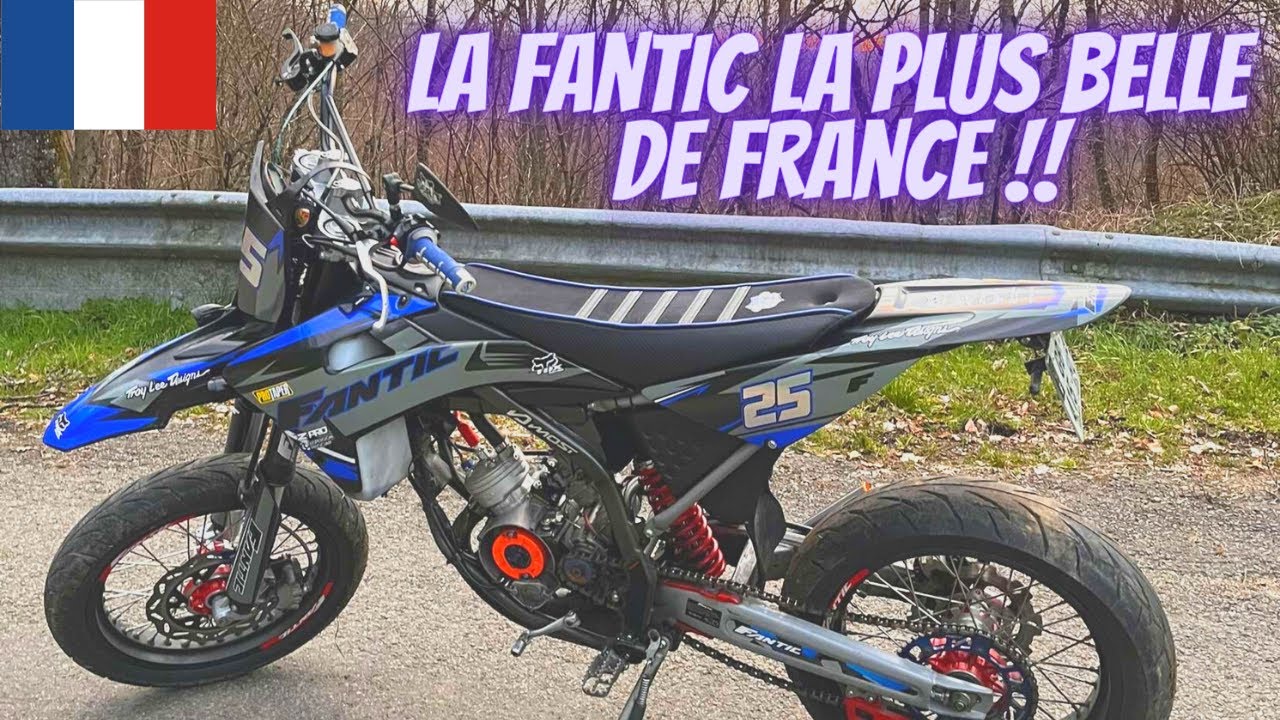 PRÉSENTATION DE LA FANTIC LA PLUS BELLE DE FRANCE !🤩 (50cc) - YouTube