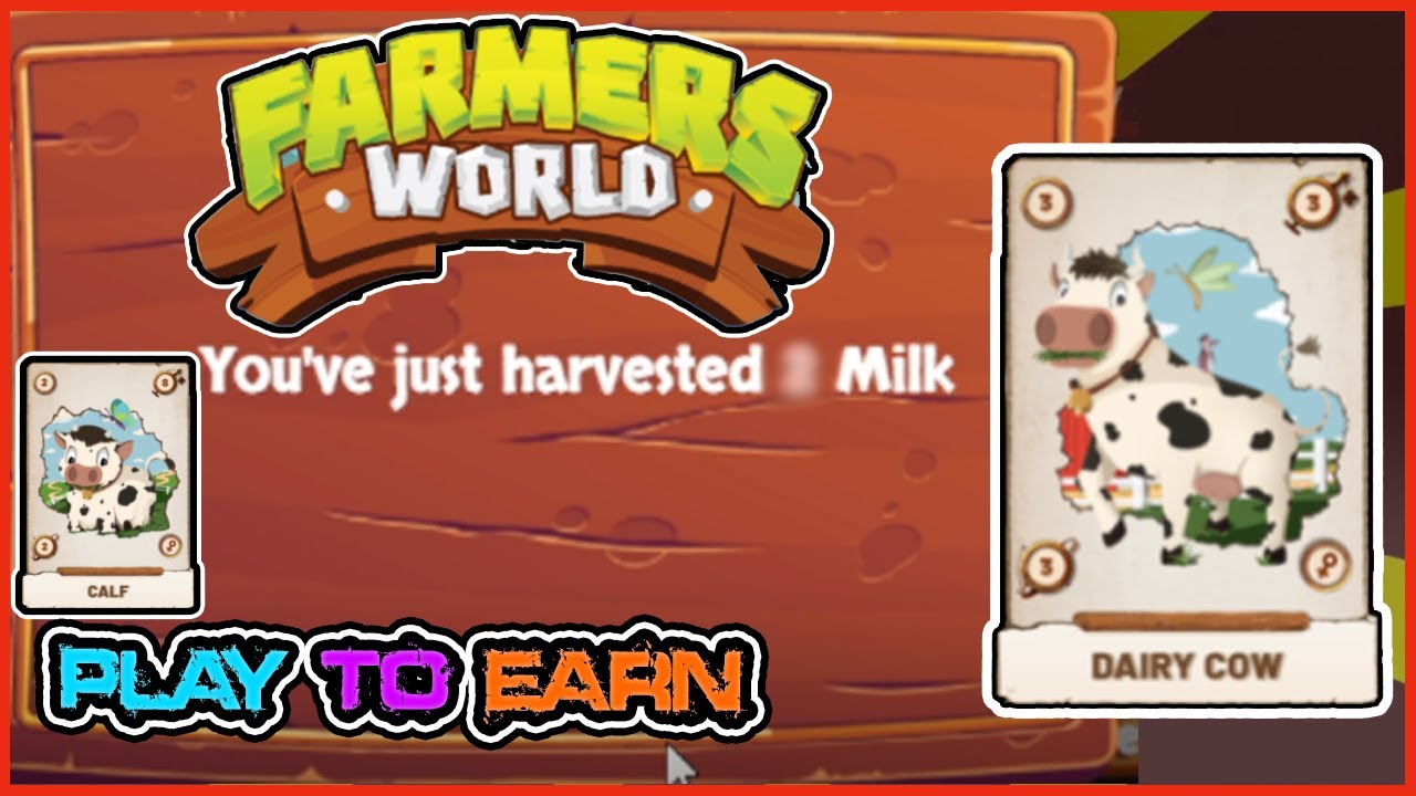 COW EARNINGS AND INVESTMENT - FARMERS WORLD - BEST NFT GAMES - WAX ...
