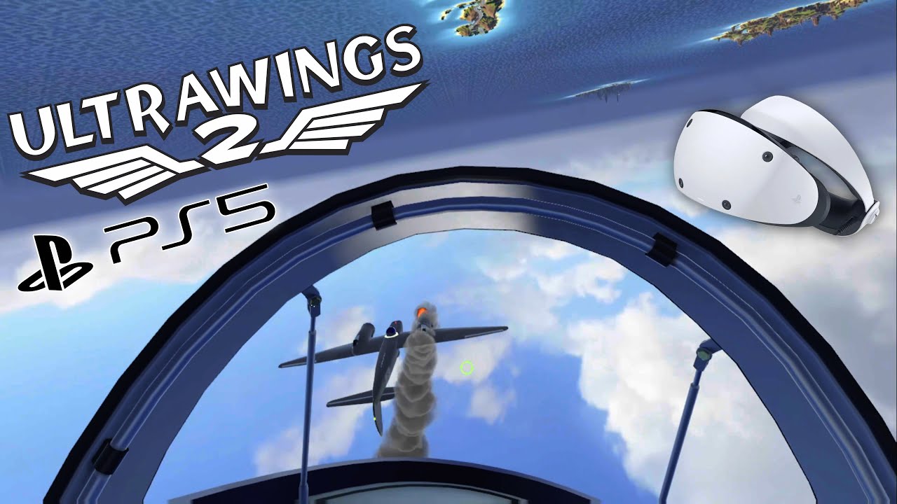 Ultrawings 2 PSVR2 PS5 Gameplay - Destroy the Bombers! - My First VR ...