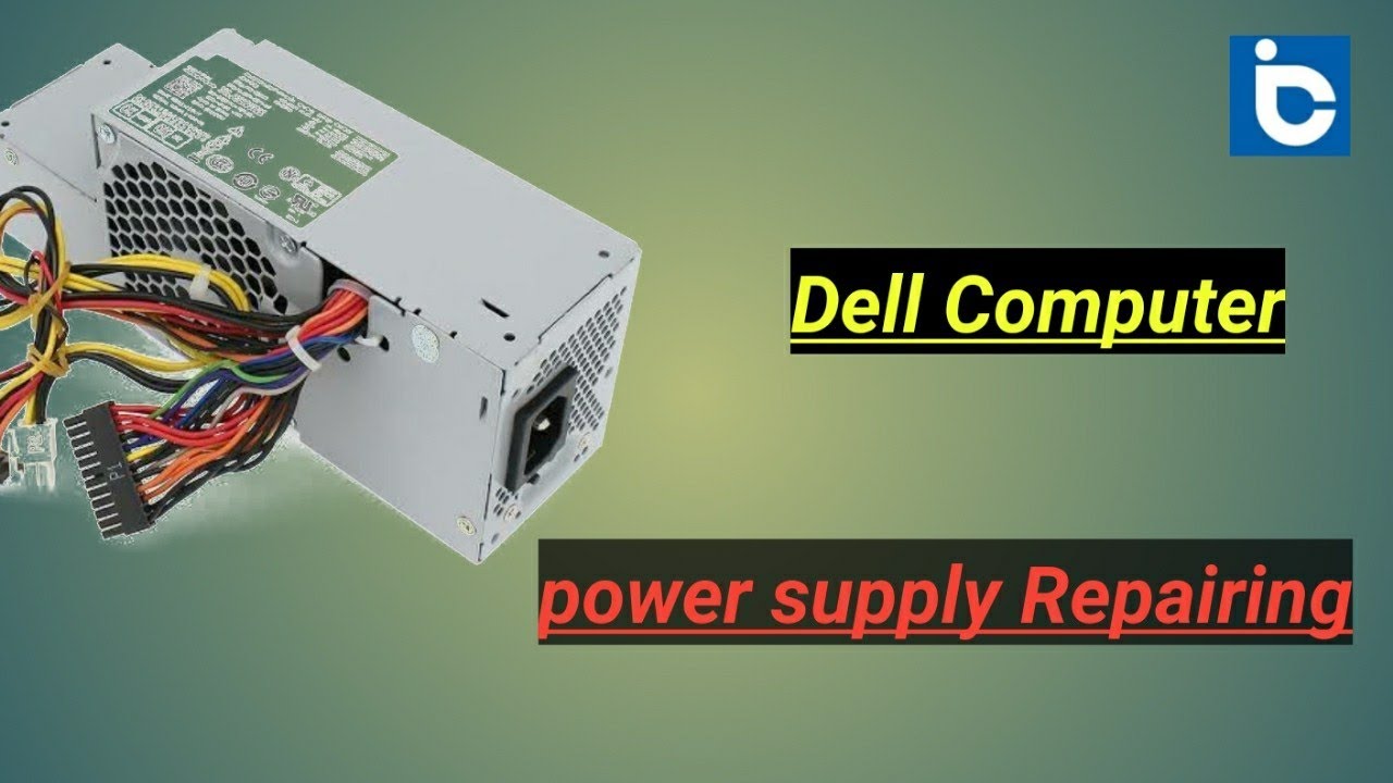 how to repair Dell Computer power supply in udru/hindi - YouTube