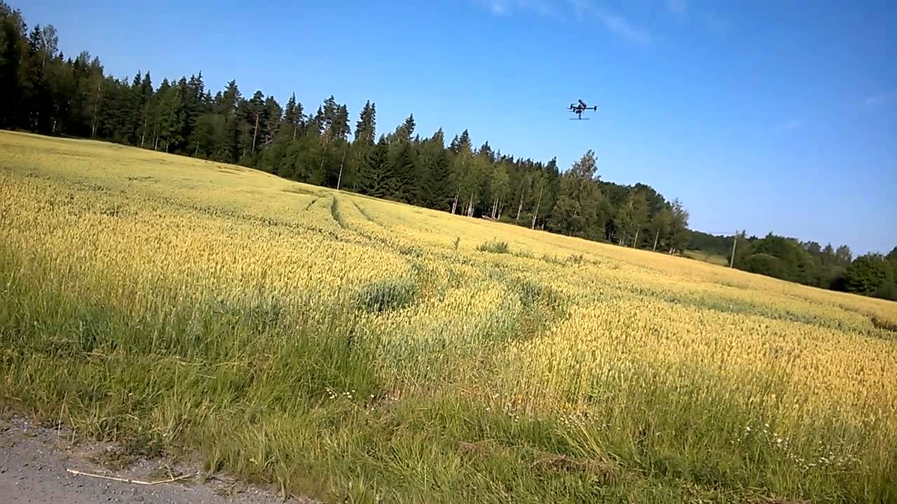 Vector Vision 7 with APM tuning test & parachute ground launch test ...
