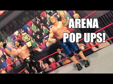 WWE ACTION INSIDER: Arena Pop Up CUSTOM CROWD BACKDROP Extreme Sets ...