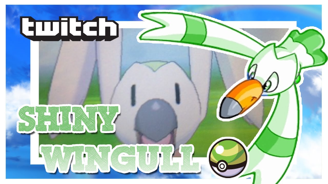 [LIVE! ON STREAM! PHASE 3] Shiny Wingull on Pokemon Y after 82 HEs ...