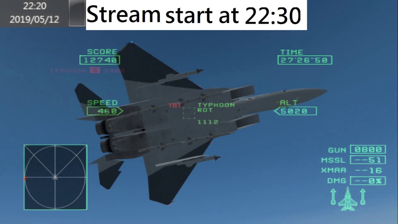 Ace combat Zero Playthrough - ( PC PCSX-ACE ) - YouTube