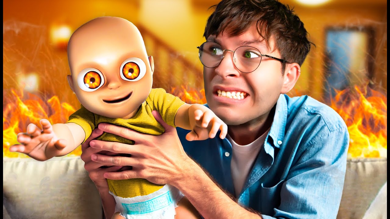 CUIDAMOS del BEBÉ DEMONIO | Baby in Yellow - YouTube