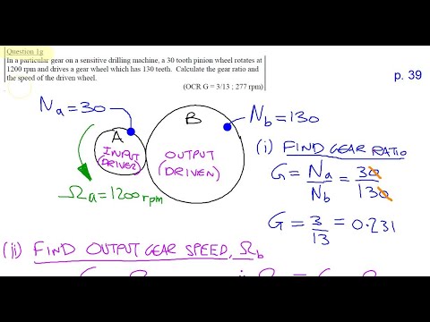 Simple Machines - 'Gears' (OCR formulae) - YouTube
