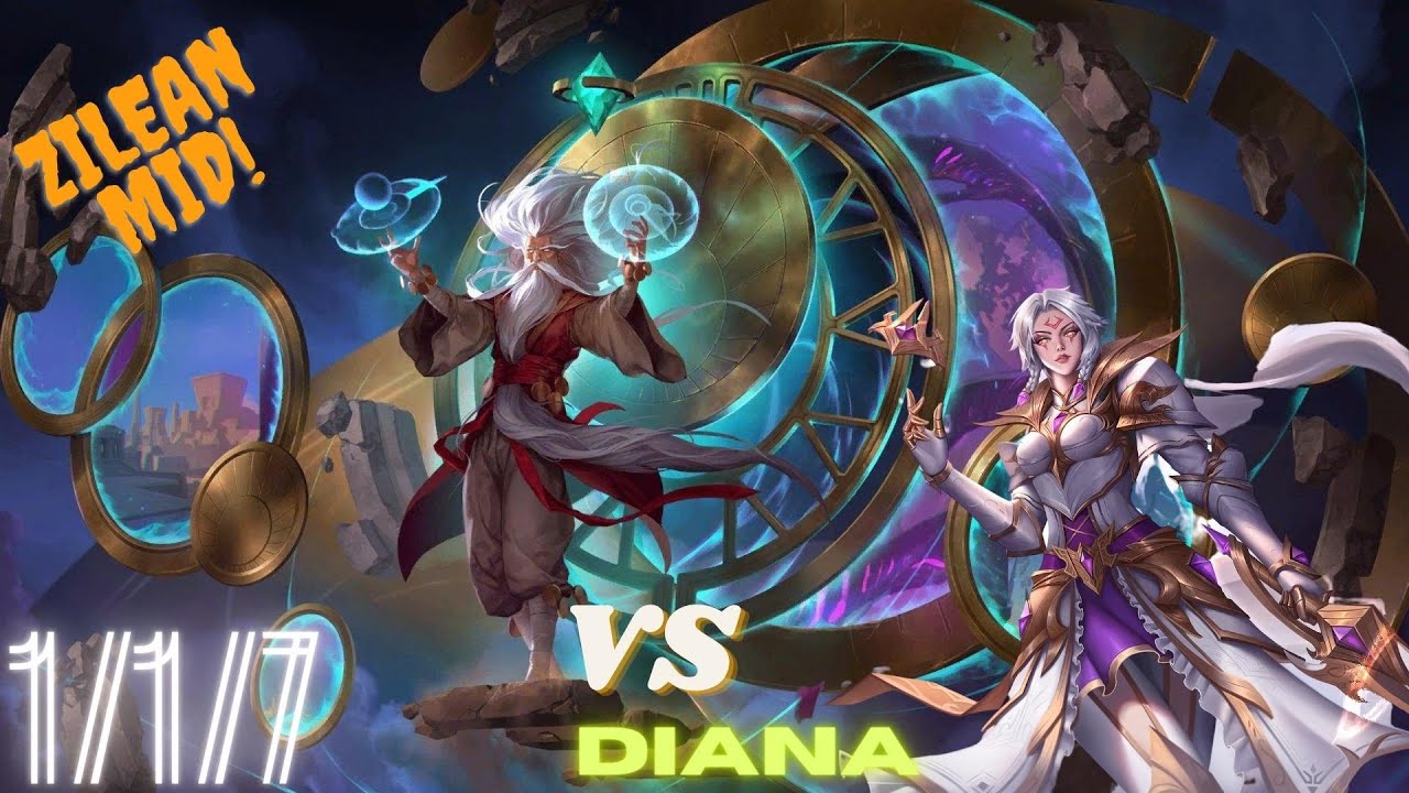 ZILEAN VS DIANA. JOGO CLEAN DO CLEAN, GANHAMOS NO LV 1. - YouTube