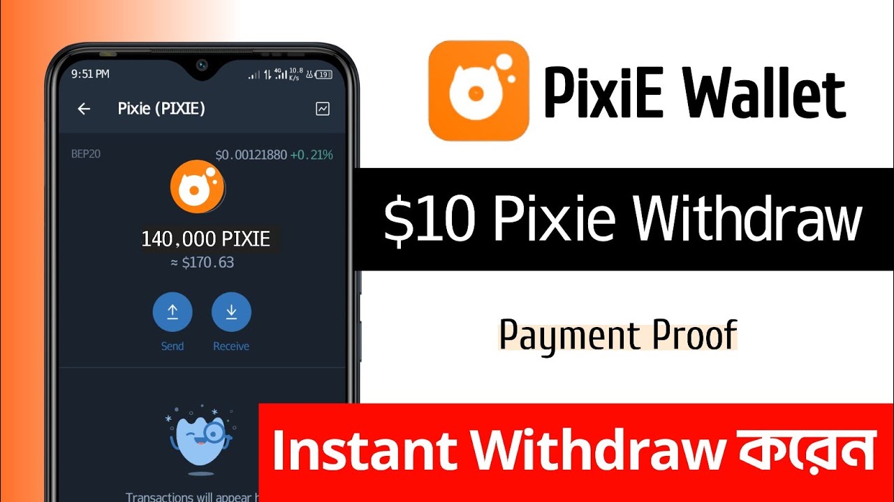 $10 Pixie Everyday || Instant Payment || Pixie Wallet || Instant Withdraw Airdrop || New Wallet ...