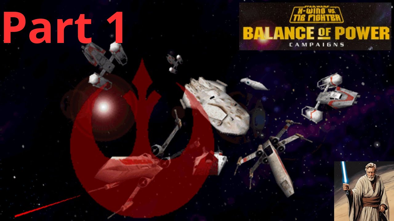 X Wing vs. Tie Fighter Training Missions Part 1 - YouTube
