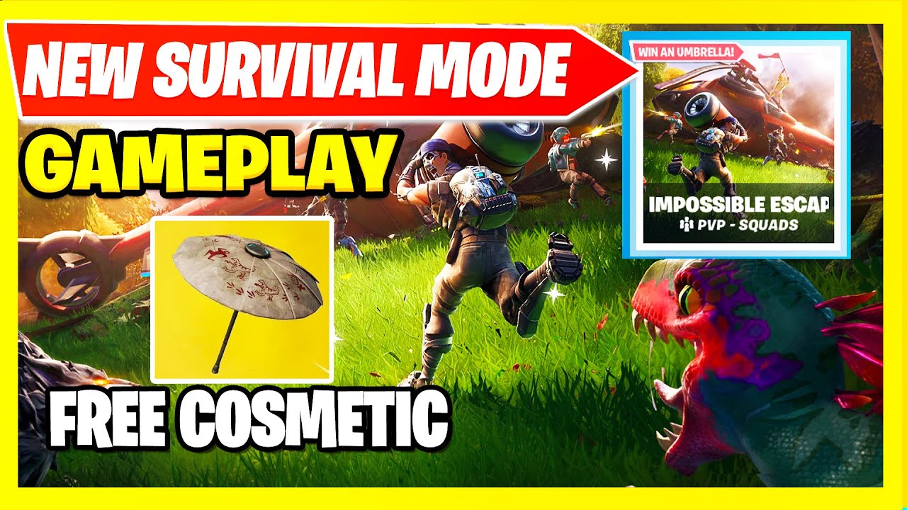 Fortnite Impossible Escape Survival Mode LTM PVP Win New Update Also ...