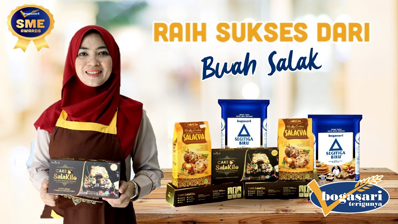 [BOGASARI] - Cake Salakilo, Raih Sukses Dari Buah Salak - YouTube